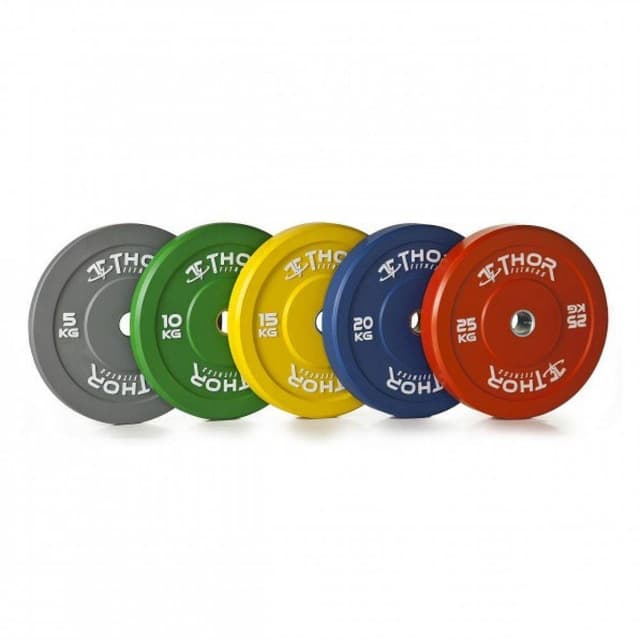 Thor Fitness Color Bumper, Viktskiva Bumper 10 kg - Elgiganten - Elgiganten