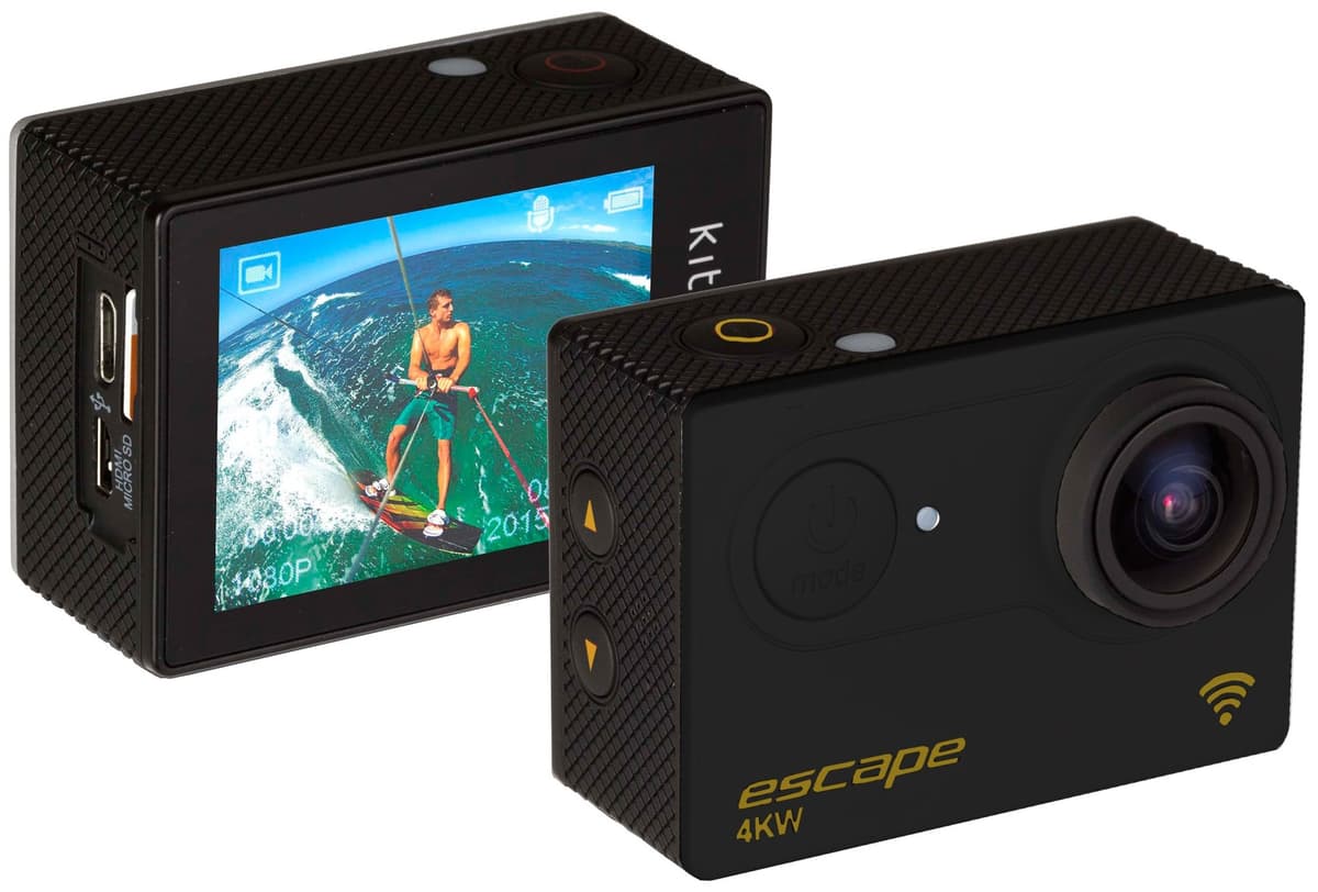 Kitvision Escape 4KW actionkamera Black Edition - Elkjøp | Elkjøp