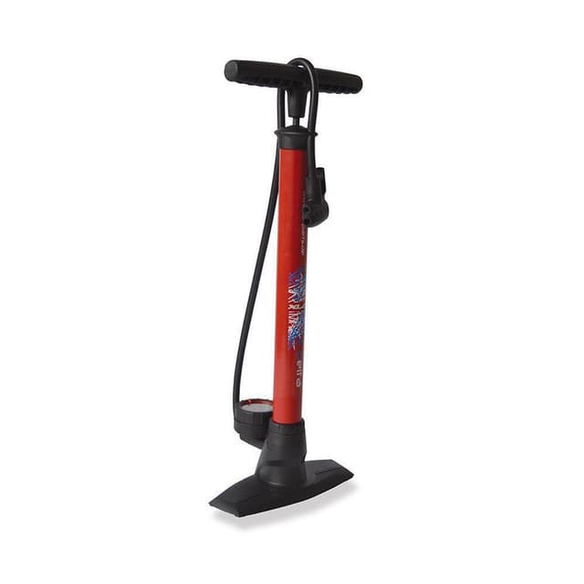 XLC XLC Floor pump PU-S04 Delta Red Clay - Elkjøp | Elkjøp