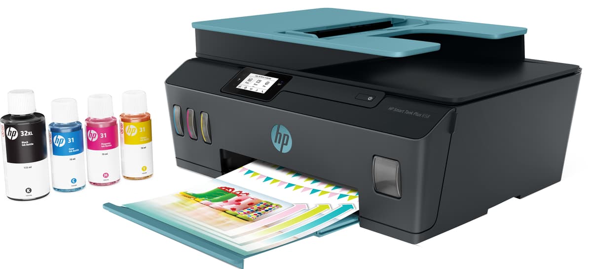HP Smart Tank Plus 658 AIO inkjet-skriver - Elkjøp