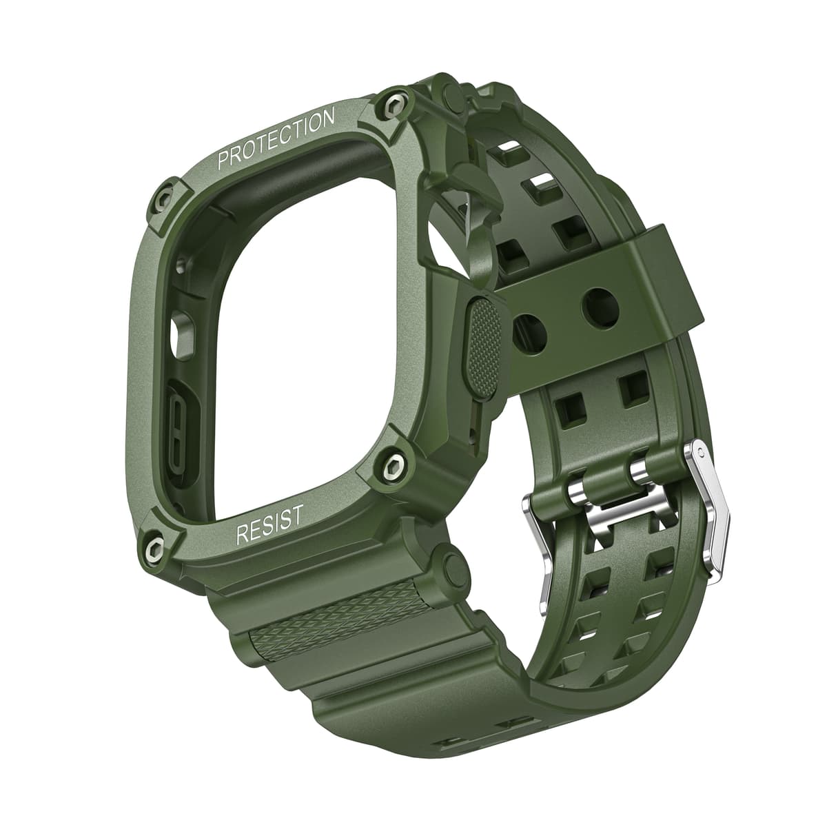 INF Skyddsfodral och armband för Apple Watch Ultra 49mm Mörkgrön ...