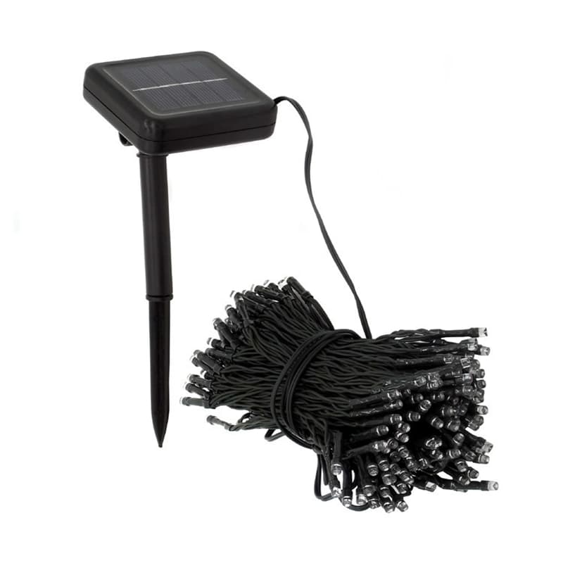 Solar String Lights 2 Modi 20 LEDs Varm hvit - Elkjøp | Elkjøp