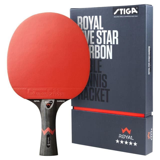 STIGA Royal Five Star Carbon, Bordtennisracket - Elgiganten - Elgiganten
