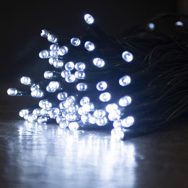 Solar String Lights 8 Modi 30 LED Varm hvit 6.5 m - Elkjøp | Elkjøp