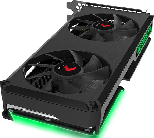 PNY GeForce RTX 3060 Ti 8GB XLR8 Gaming REVEL EPIC-X RGB Dual Fan LHR ...