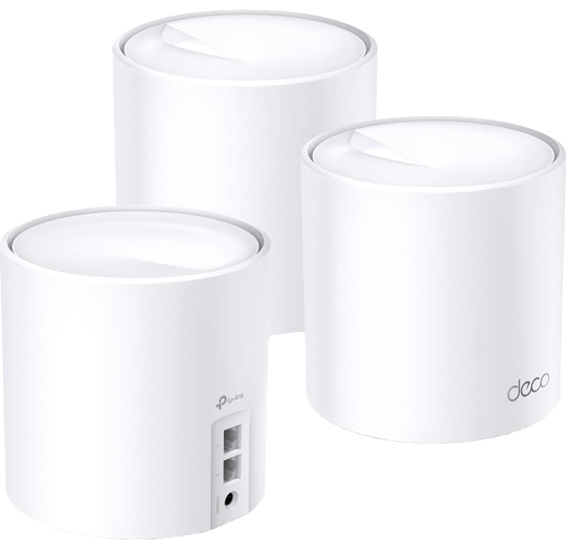 TP-Link Deco X60 V3.2 WiFi 6 mesh-system 3-pack - Elgiganten - Elgiganten