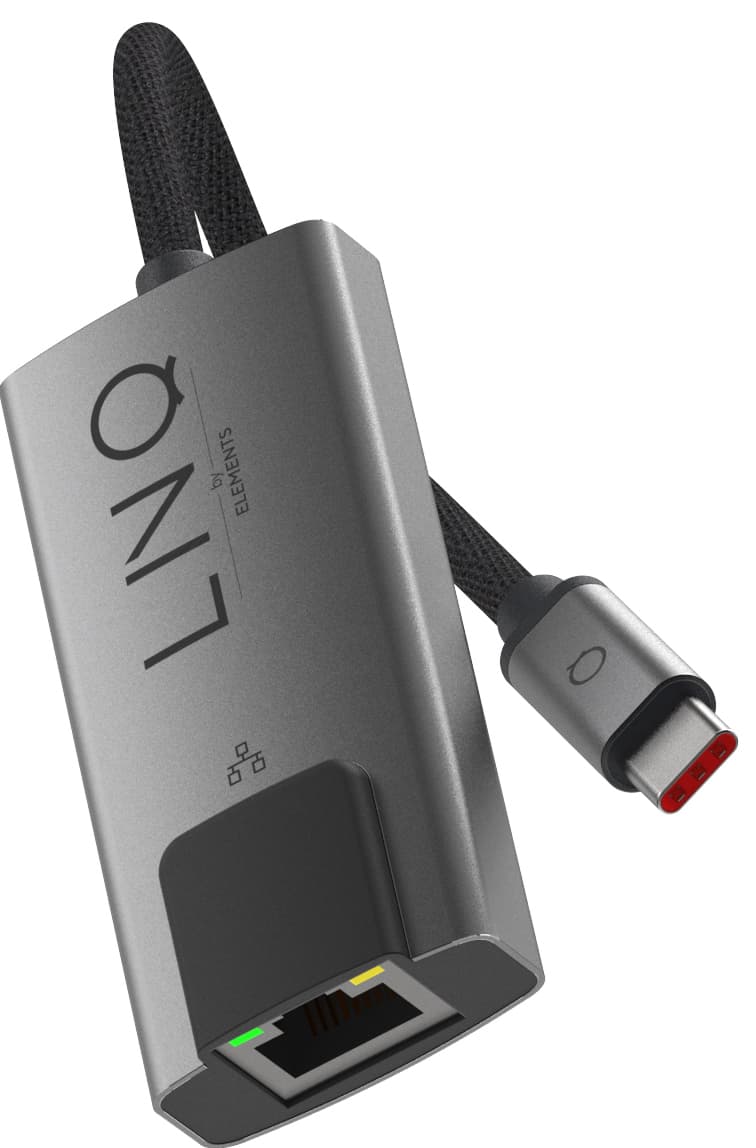 LinQ 2.5Gbe Ethernet USB-C adapter - Elkjøp