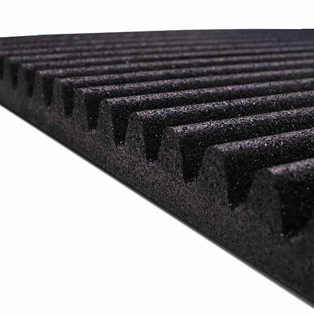 Motion & Fitness PRO Gummigulv 1 x 1m Pusle 30 mm - Elkjøp | Elkjøp