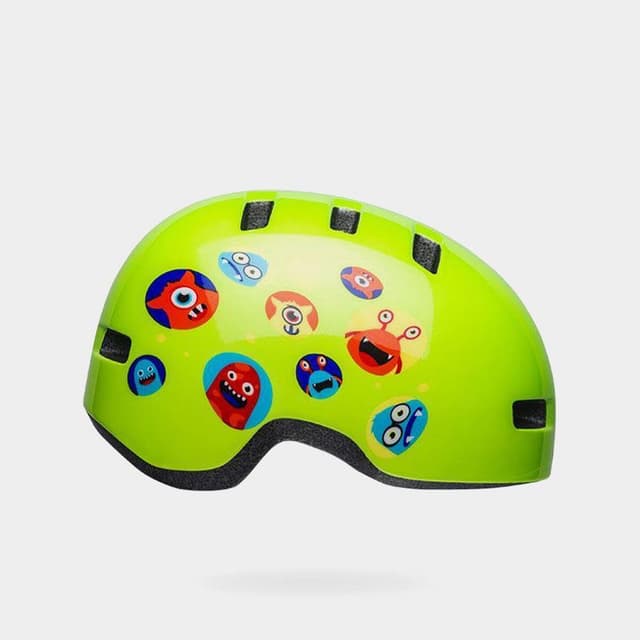 Bell Lil Ripper Green Monster, Cykelhjälm Grön Toddler - Elgiganten ...