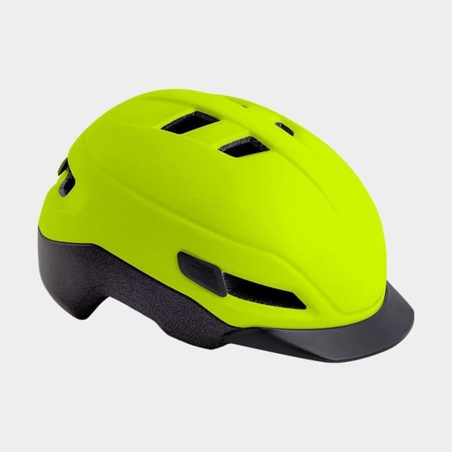 Met Grancorso Safety Yellow/Matt/Reflective, Cykelhjälm Gul S - Elgiganten