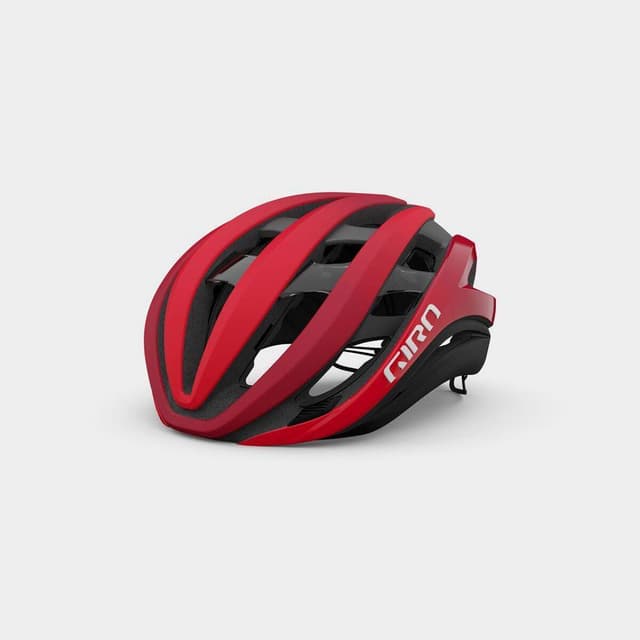 GIRO Aether Spherical MIPS Matte Bright/Dark Red, Cykelhjälm Röd M ...