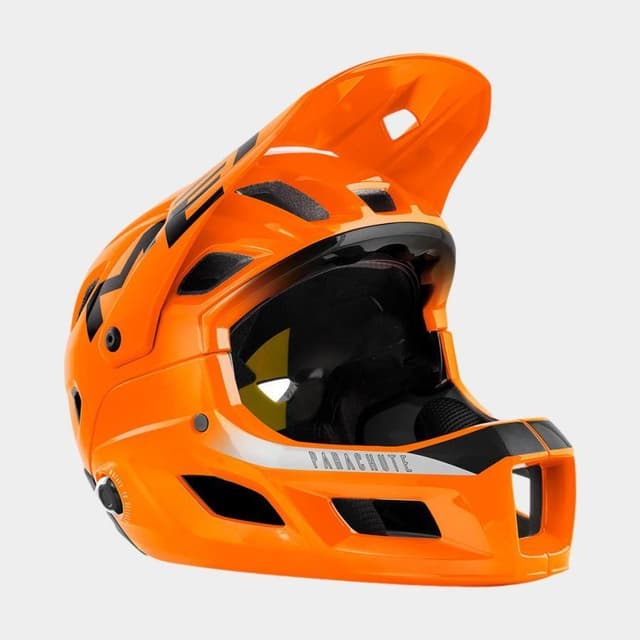 Met Parachute MCR MIPS Orange Black/Glossy, Cykelhjälm Orange S ...