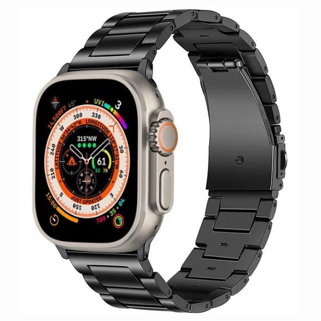Armbånd BEAD Titan Apple Watch Ultra (49mm) Pro - Svart - Elkjøp