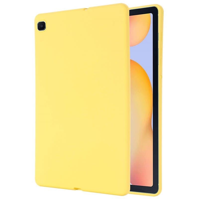 Liquid silikon skal Samsung Galaxy Tab S6 Lite 10.4 (2020) - Gul ...
