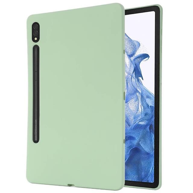 Liquid silikon skal Samsung Galaxy Tab S8 Ultra 14.6 - Mint - Elgiganten