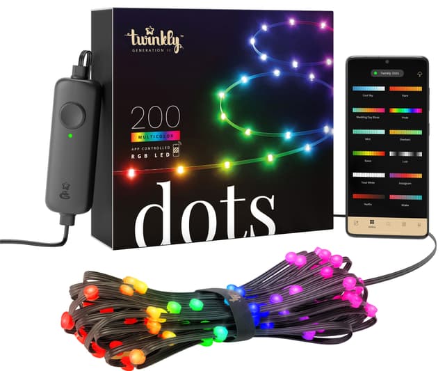 Twinkly LED RGB lyslenke TWD200STP-BEU - Elkjøp | Elkjøp