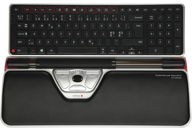 Contour Design Red Plus Wireless Travel Kit | Elgiganten | Elgiganten