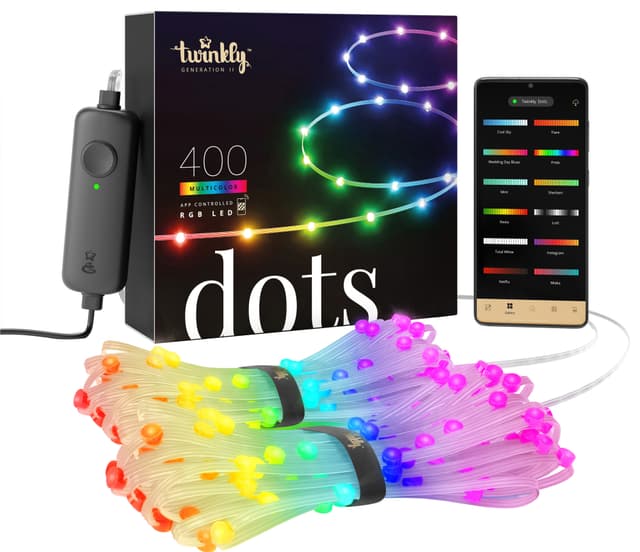 Twinkly LED RGB lyslenke TWD400STP-TEU - Elkjøp | Elkjøp