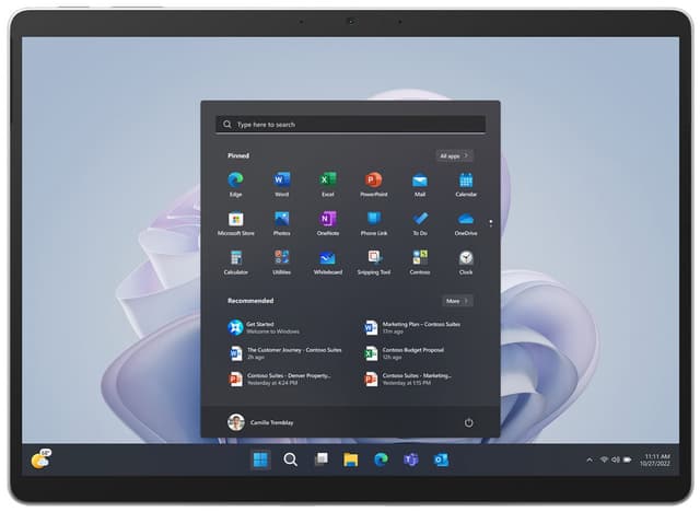 Microsoft Surface Pro 9 5G SQ3/8/256/W11P 13" 2-i-1 (platin) | Elgiganten