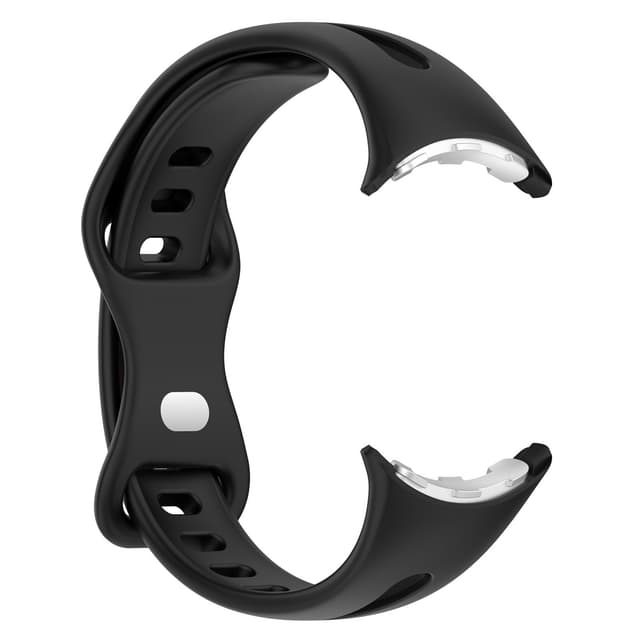 Klockarmband silikon Svart Google Pixel Watch - Elgiganten - Elgiganten