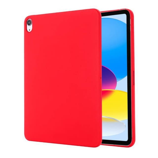 Liquid silikon skal Apple iPad 10.9 (2022) - China Red - Elgiganten