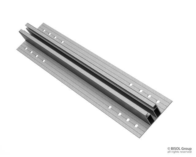Bisol EasyMount Quick Rail 80 x 370 mm Universal | Elgiganten
