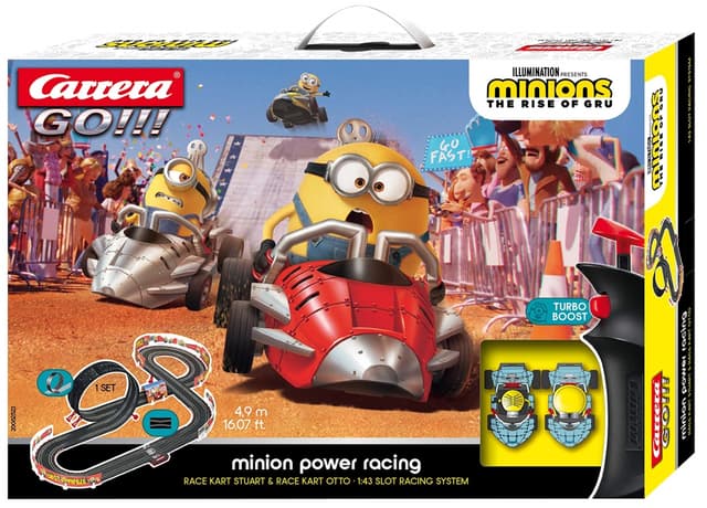 Carrera Racerbane - Minion Power Racing GO !!! | Elgiganten