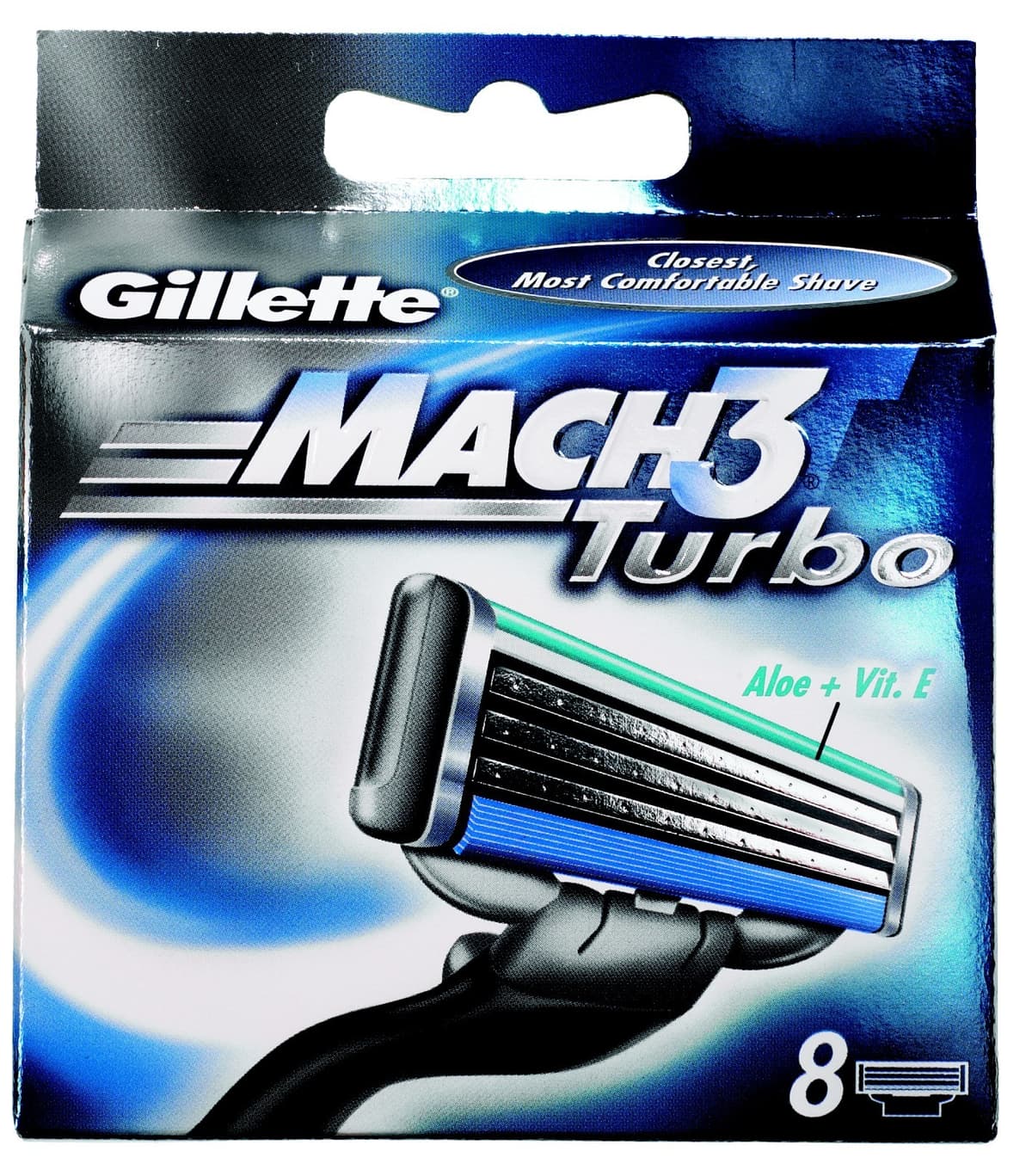 Gillette Mach3 Turbo Rakblad - Elgiganten