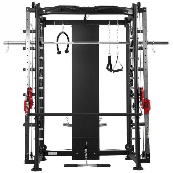 Gorilla Sports Smith maskin Multi PRO - Cable Cross Chin bar - Elkjøp