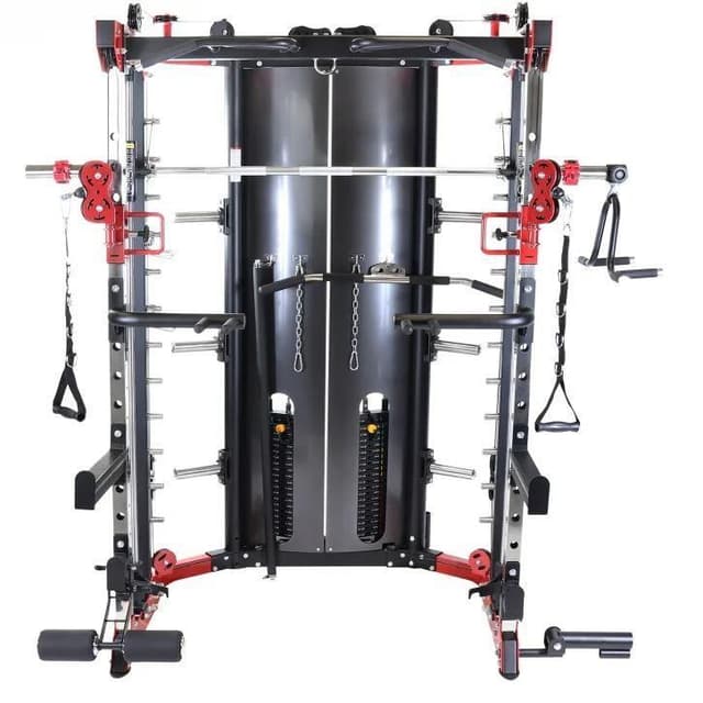 Gorilla Sports Smith maskin MULTI Kabelmaskin - Vektmagasin 2x90kg ...