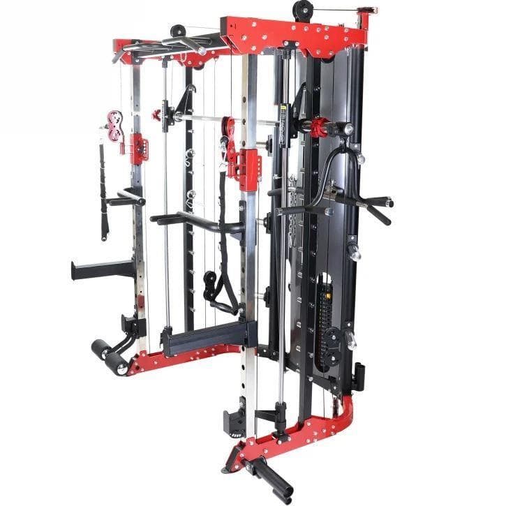 Gorilla Sports Smith maskin MULTI Kabelmaskin - Vektmagasin 2x90kg ...
