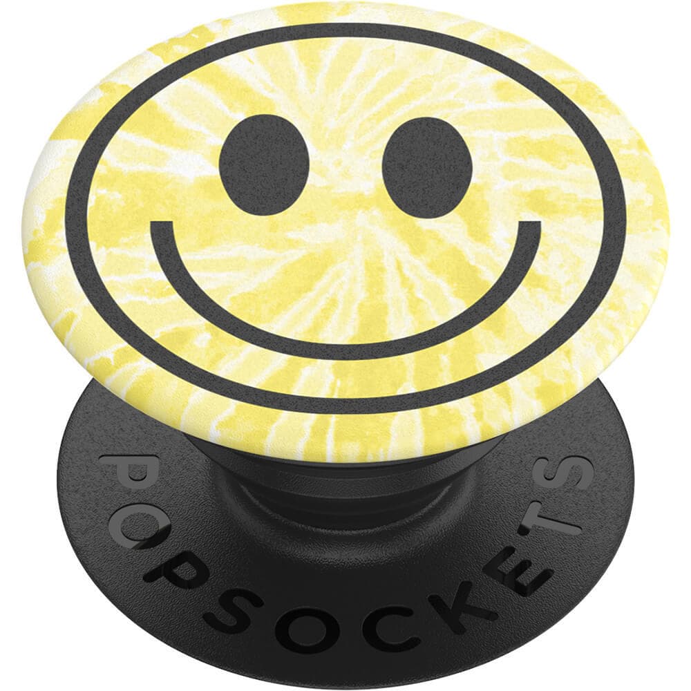 POPSOCKETS Tie Dye Smiley Avtagbart Grip med Ställfunktion - Elkjøp ...