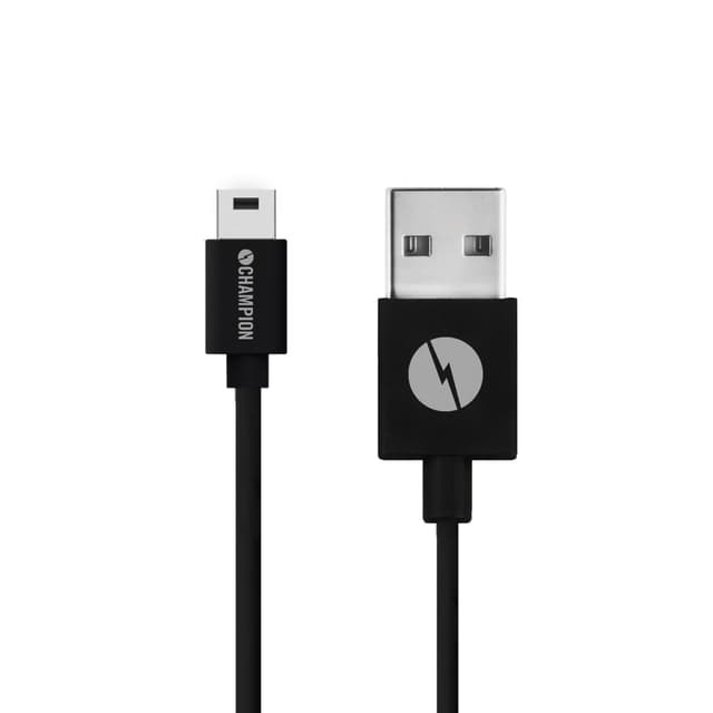 USB-A til Mini-USB-kabel 1,5 m Svart - Elkjøp