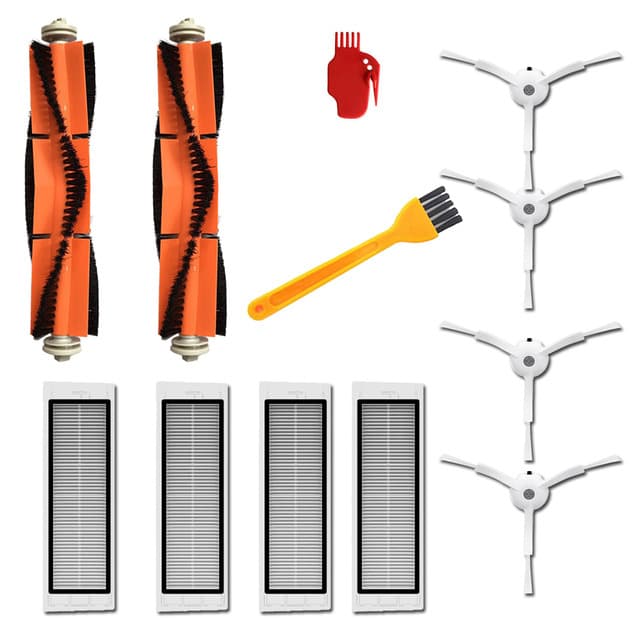 Ersättningstillbehörssats 14-delad Flerfarget Xiaomi Mijia F9/1C/2C/1T ...