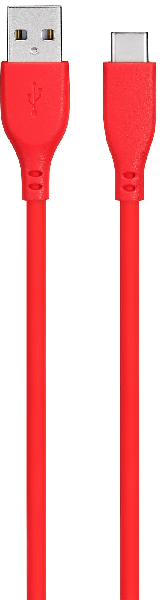 Goji USB-A - USB-C kaapeli 2 m (punainen) - Gigantti