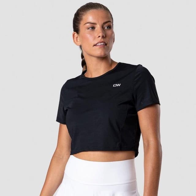 ICIW Smash Cropped Tee, Padel- og tennis T-skjorte dame - Elkjøp