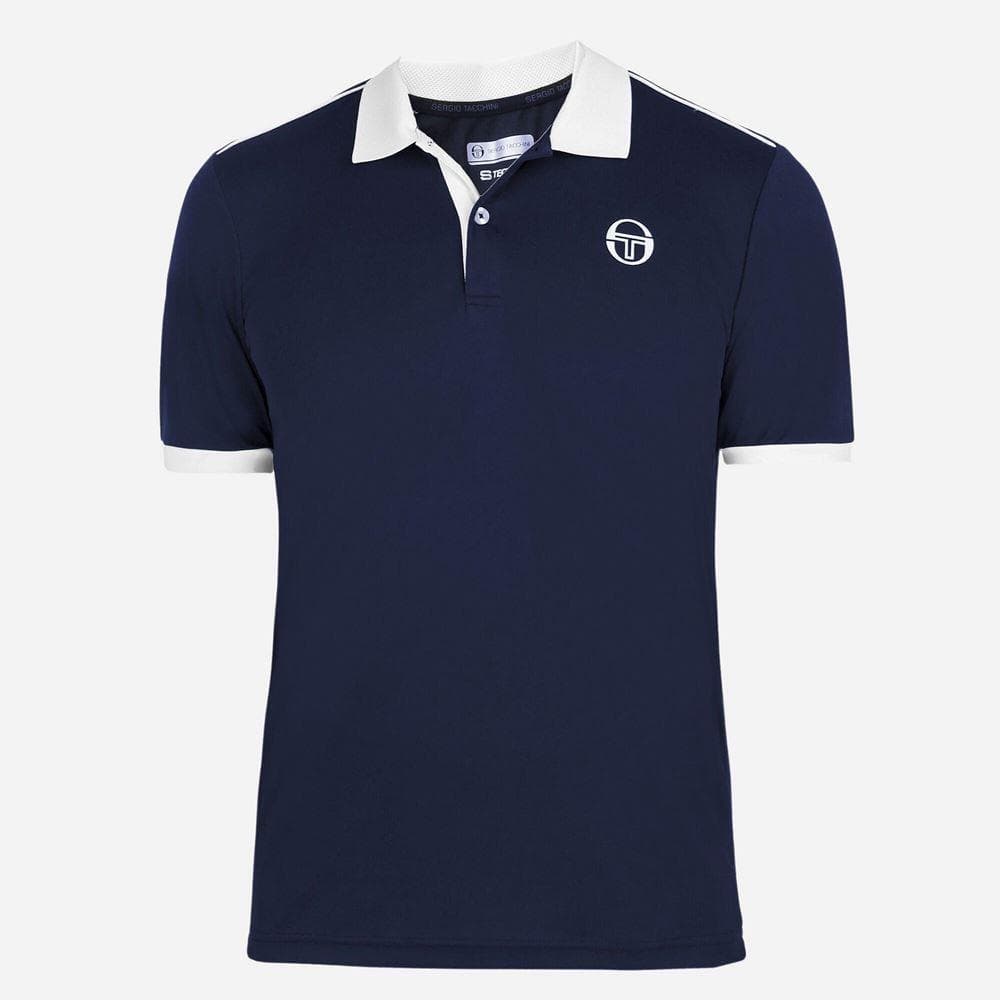 Sergio Tacchini Club Tech Polo, Padel- og tennispique herre - Elkjøp ...