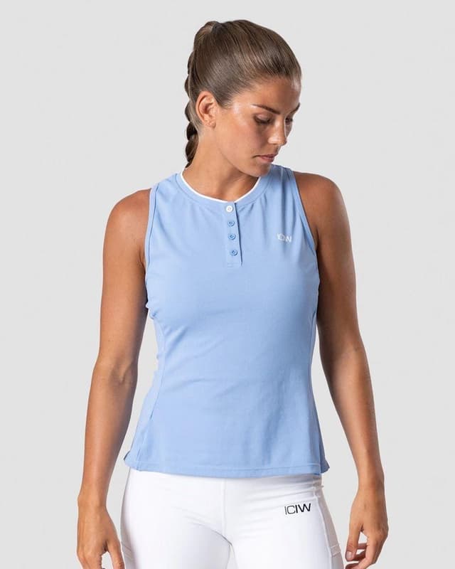 ICIW Smash Pique Tank Top, Padel- og tennissinglet dame XS - Elkjøp