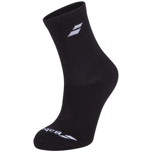 Babolat 3 Pairs Socks Black Men, Sokker 43-46 - Elkjøp | Elkjøp