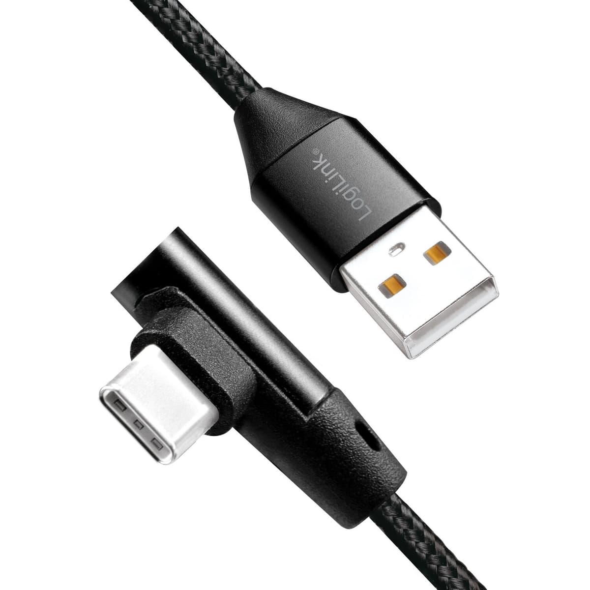 Vinklet USB-C kabel USB 2.0 Max 15W 0,3m | Elgiganten | Elgiganten