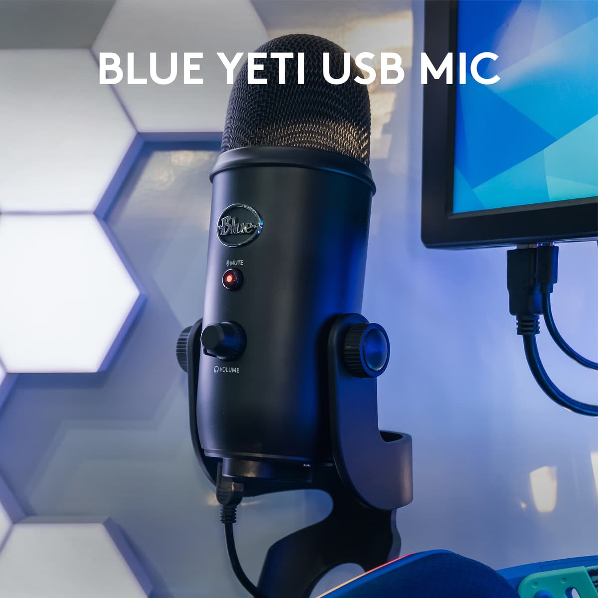 Logitech Blue Yeti gamer streamersett - Elkjøp | Elkjøp