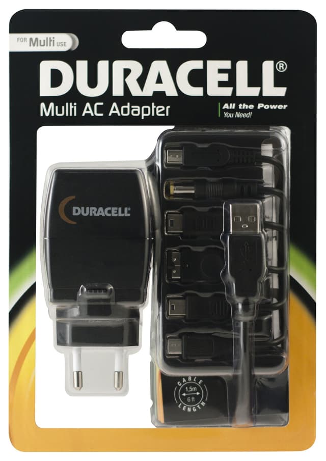 Duracell Multi AC Adapter | Elgiganten