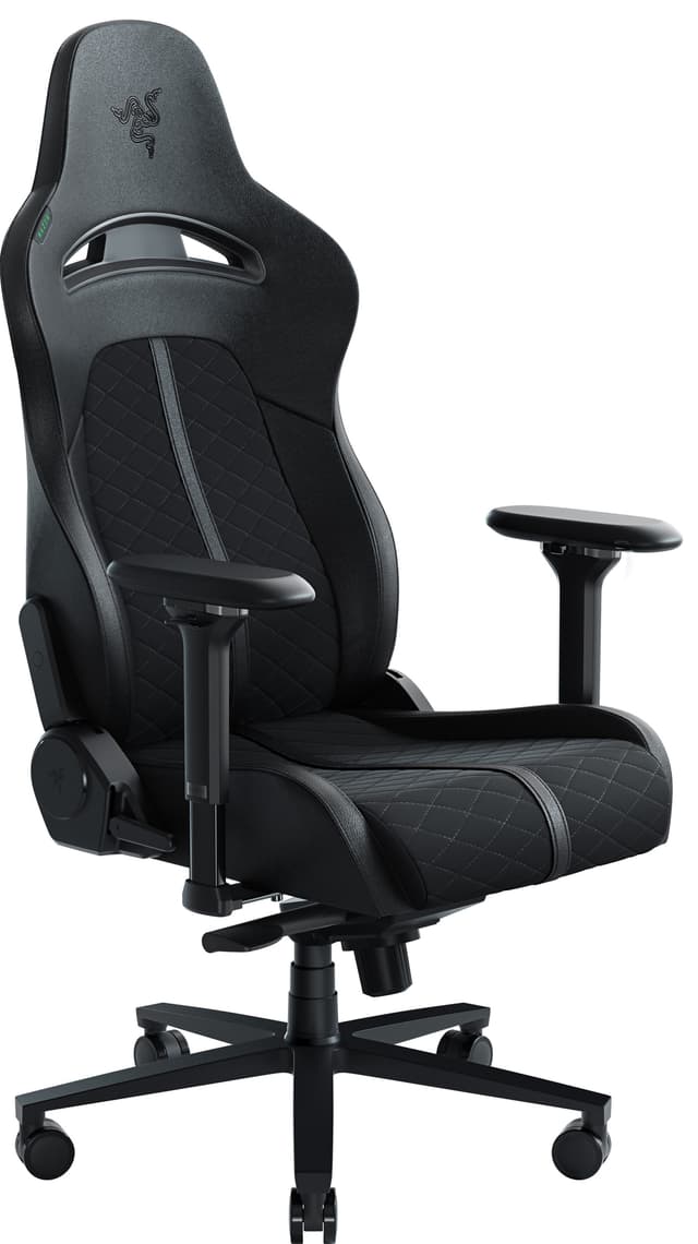 Razer Enki gaming-stol (sort) | Elgiganten | Elgiganten