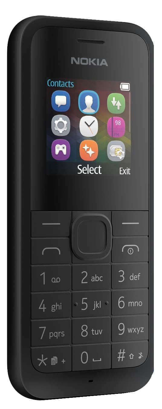 Nokia 105 mobiltelefon (sort) - Elkjøp | Elkjøp