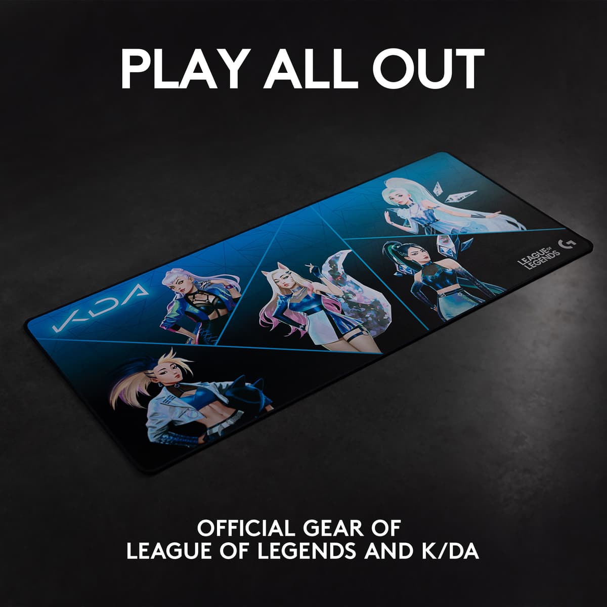 Logitech G840 XL Lol K/DA musematte til gaming - Elkjøp
