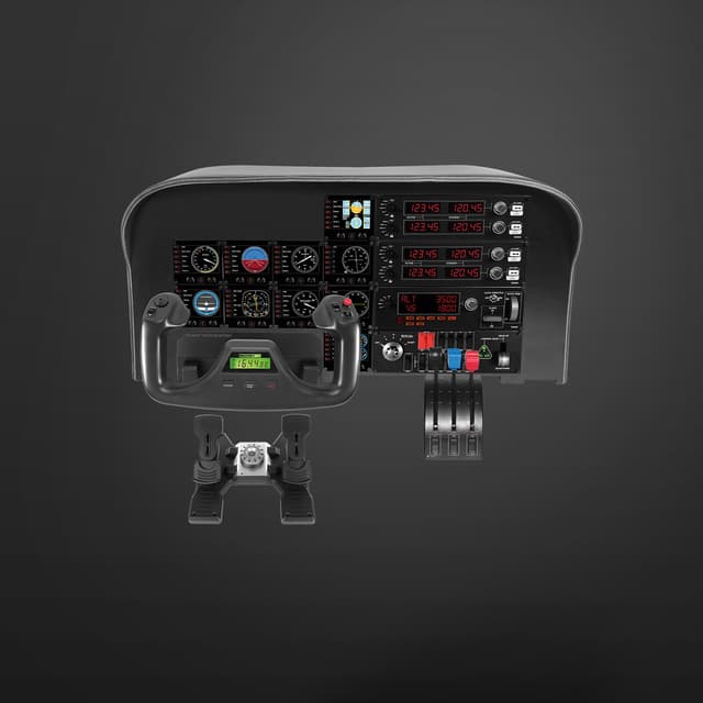 Logitech G Saitek Pro flight yoke + throttle quadrant - Elkjøp | Elkjøp