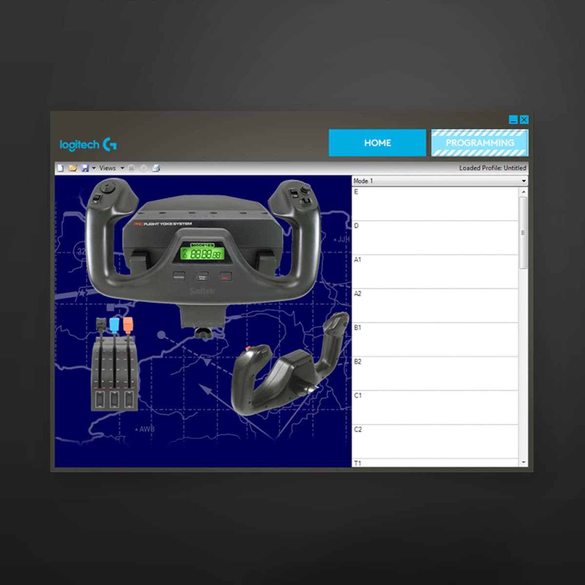 Logitech G Saitek Pro flight yoke + throttle quadrant - Elkjøp | Elkjøp