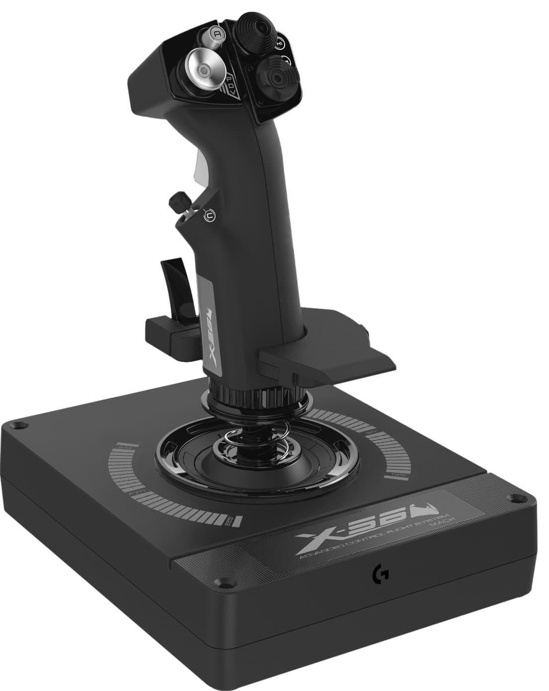 Logitech G Saitek X56 Rhino V2 flight-kontrolsystem | Elgiganten