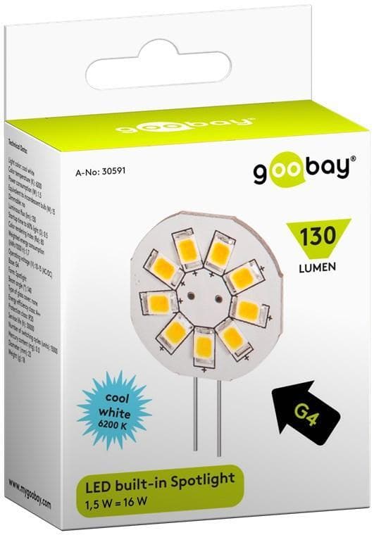 Goobay LED-spotlight, 1,5 W - Elkjøp | Elkjøp