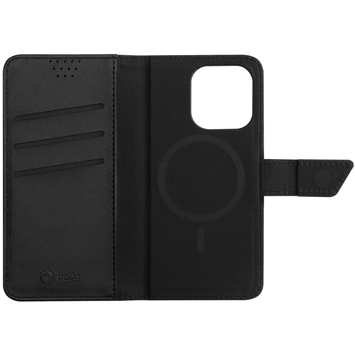 Celly MagSafe Wallet Case iPhone 14 Pro Black - Elkjøp